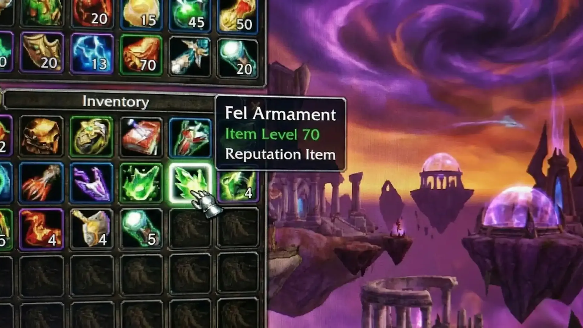TBC Classic Anniversary Fel Armament Farming Guide