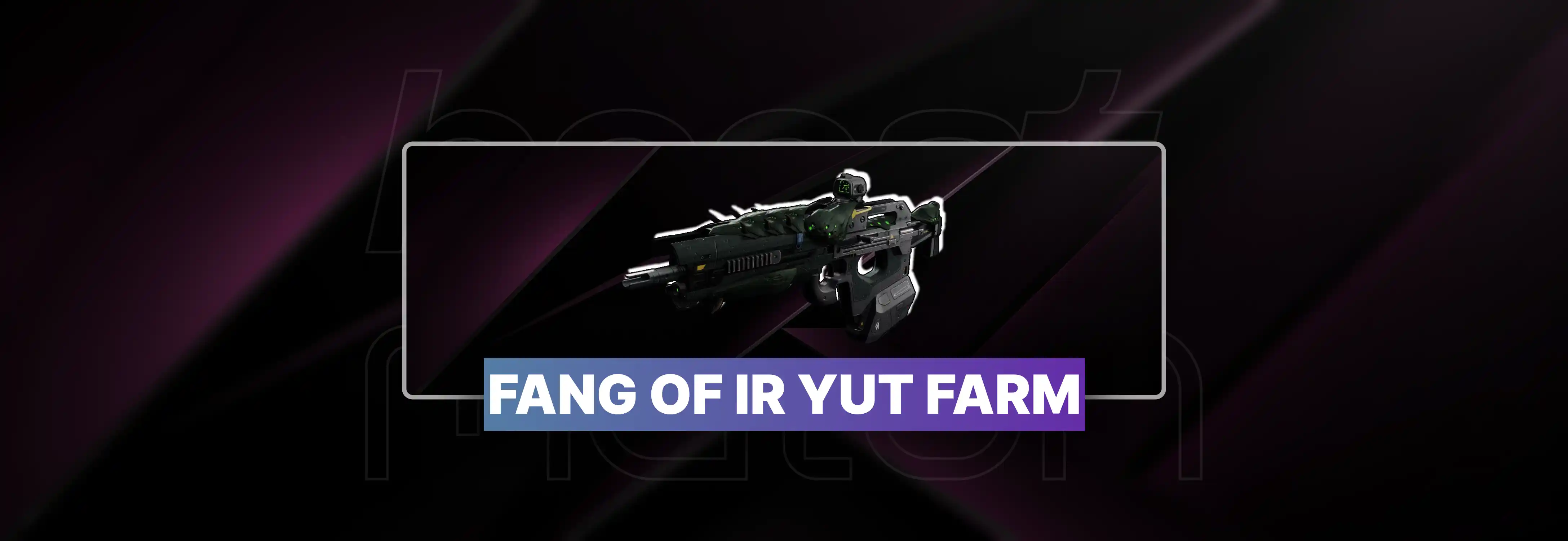 Buy Destiny 2 Fang Of Ir Yut Farm | Fast Scout Rifle Boost