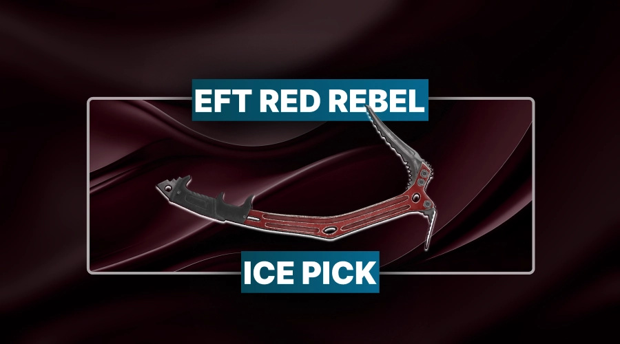 Buy Red Rebel Ice Pick - Fast EFT Extraction Tool.